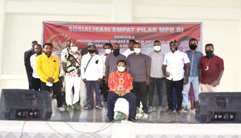 Sosialisasi 4 Pilar Kebangsaan, Pdt Ruben Uamang : Saatnya Mengamalkan ...